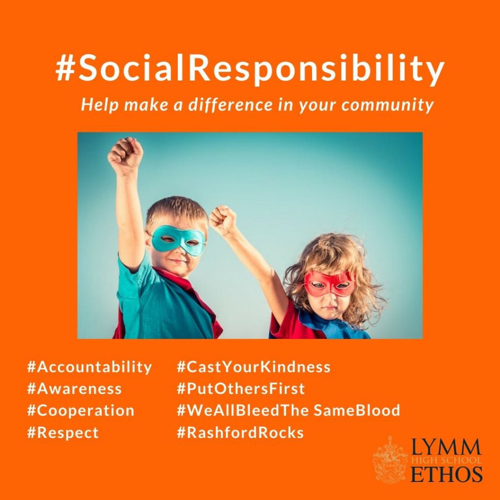 Social Responsibility in the Community – Lymm High School