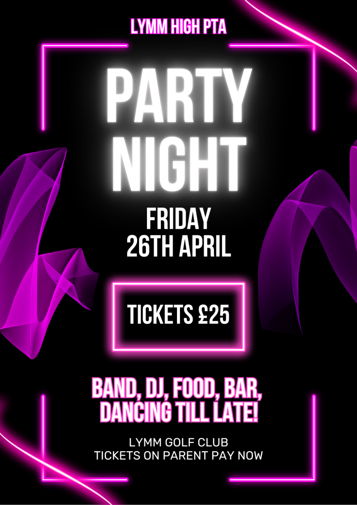 PTA Party Night – Lymm High School